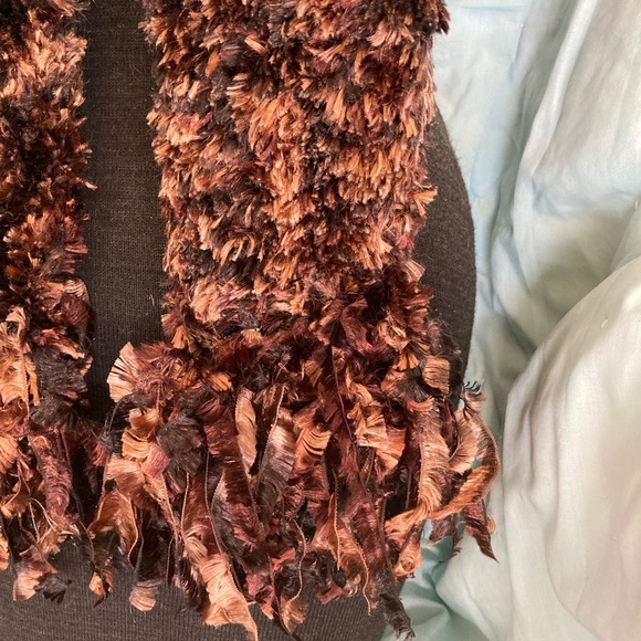 Bernat Boa | Accessories | Handmade Fringed Boa Scraf | Poshmark